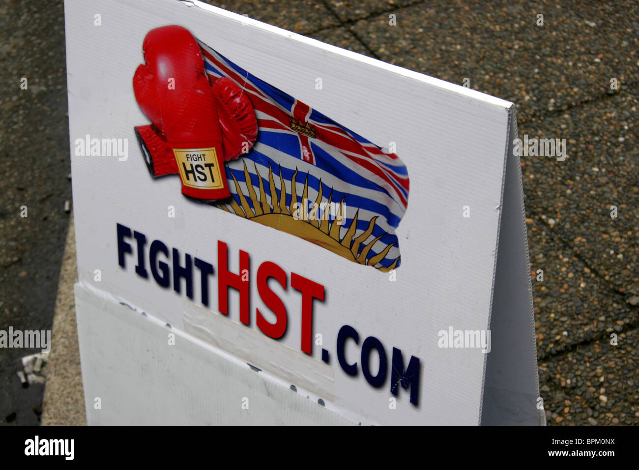 Anti tax sign hi-res stock photography and images - Alamy