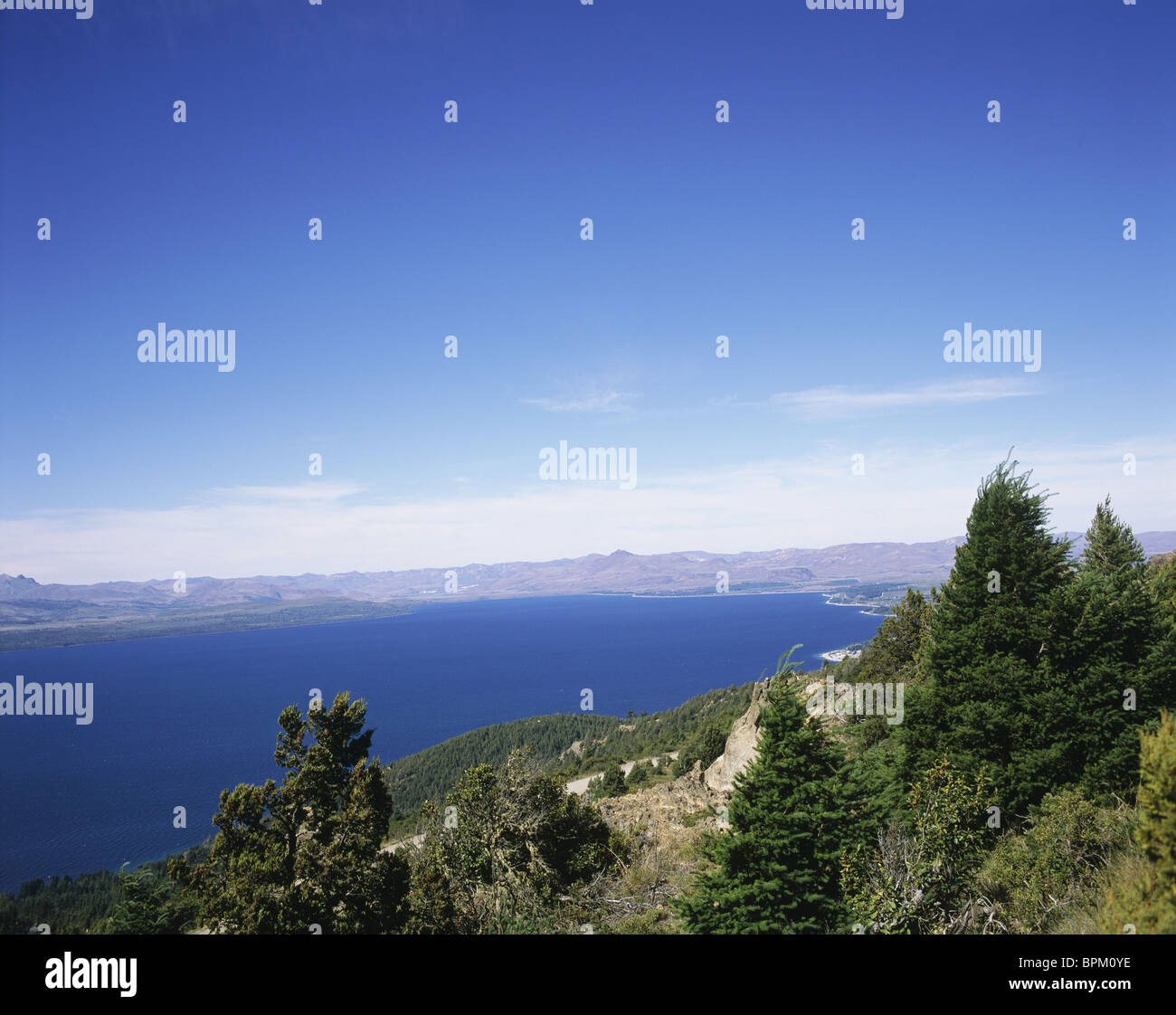 Lake Nahuel Haupi, Bariloche, Patagonia, Argentina Stock Photo - Alamy