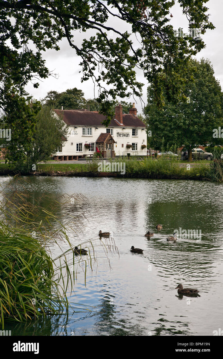 The village of Hanley Swan, Worcestershire Stock Photo - Alamy