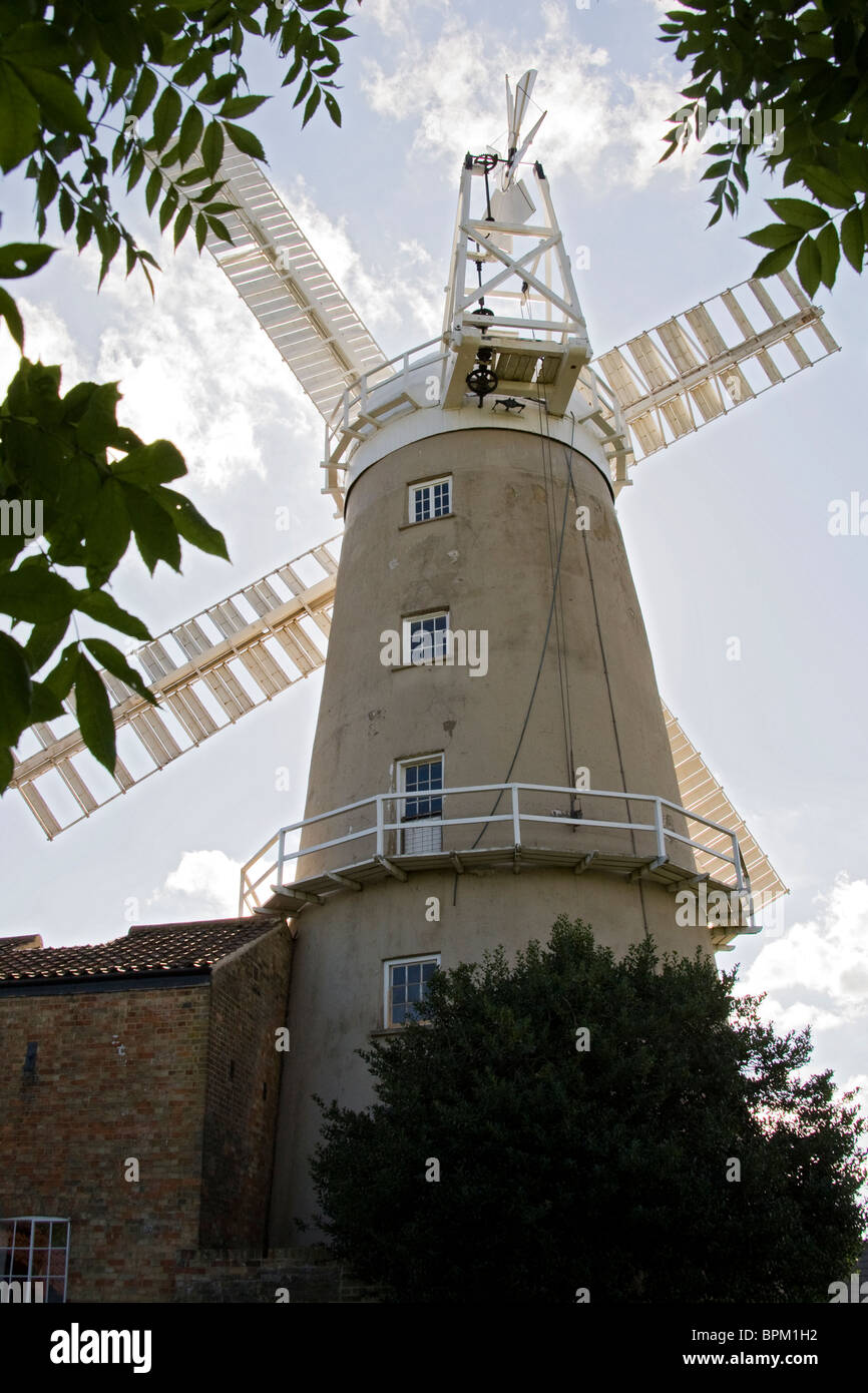 Denver Windmill Norfolk 1 Stock Photo - Alamy