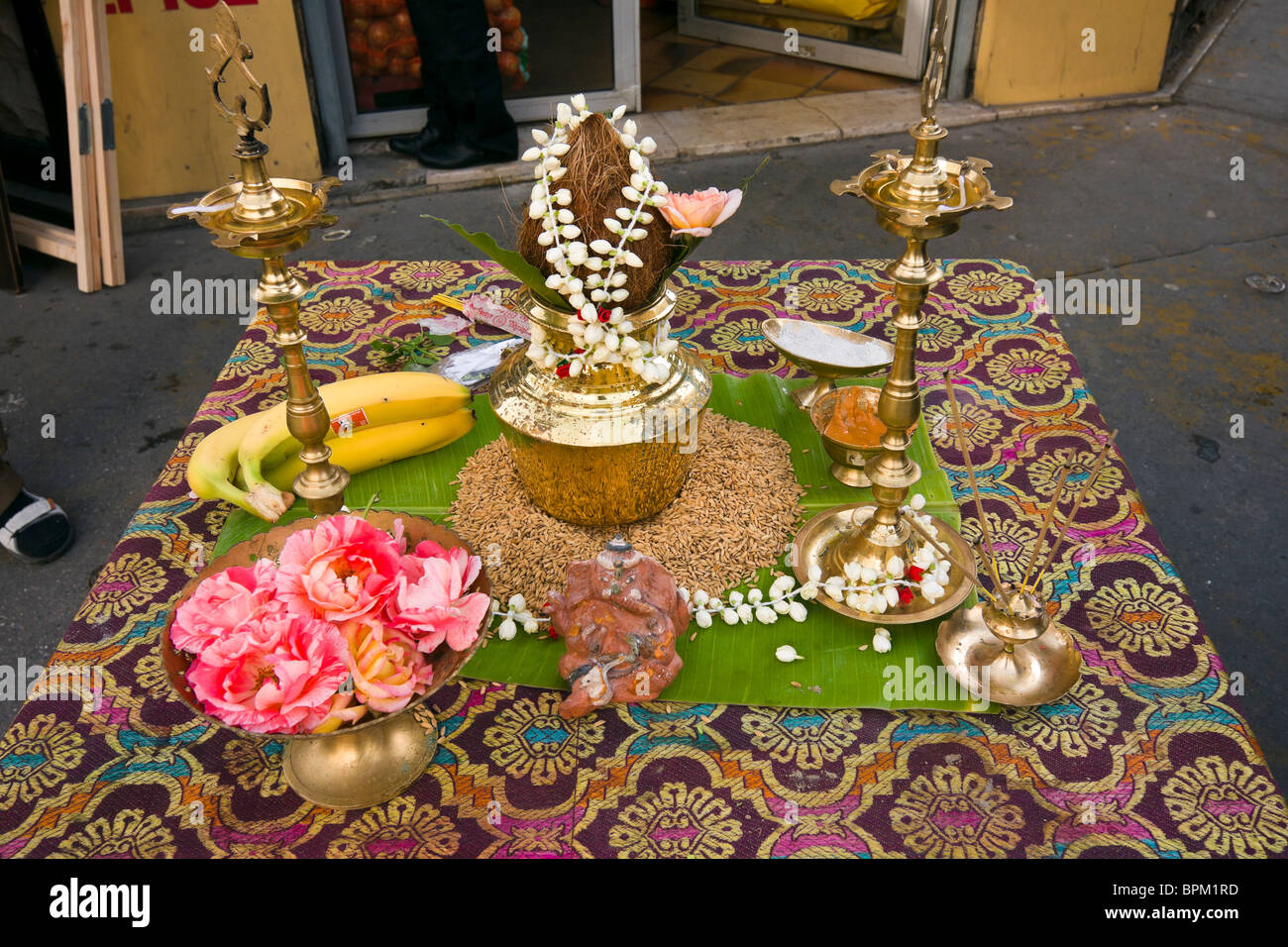 Ganesh chaturthi coconut hi-res stock photography and images - Alamy