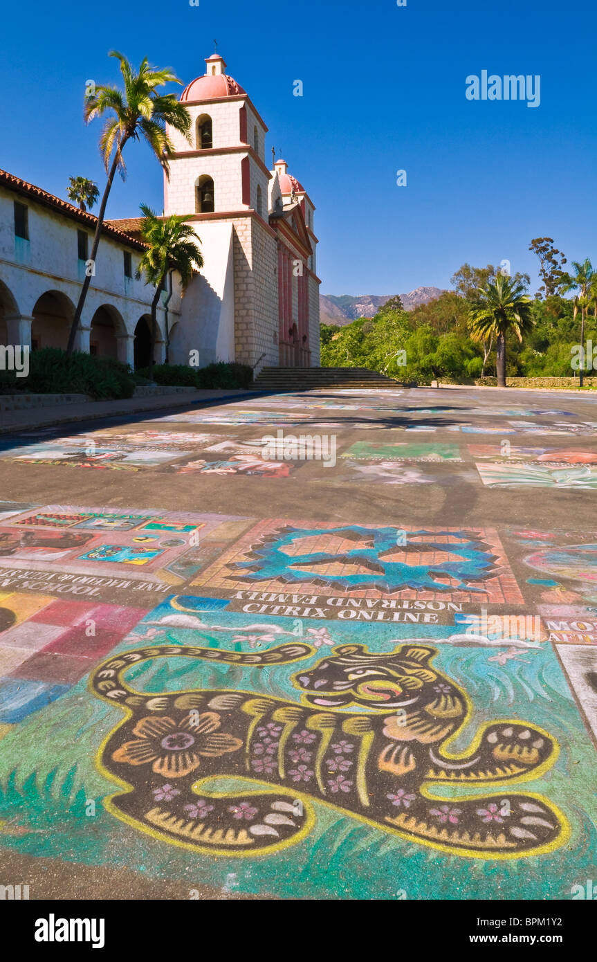 Santa barbara chalk hi-res stock photography and images - Alamy