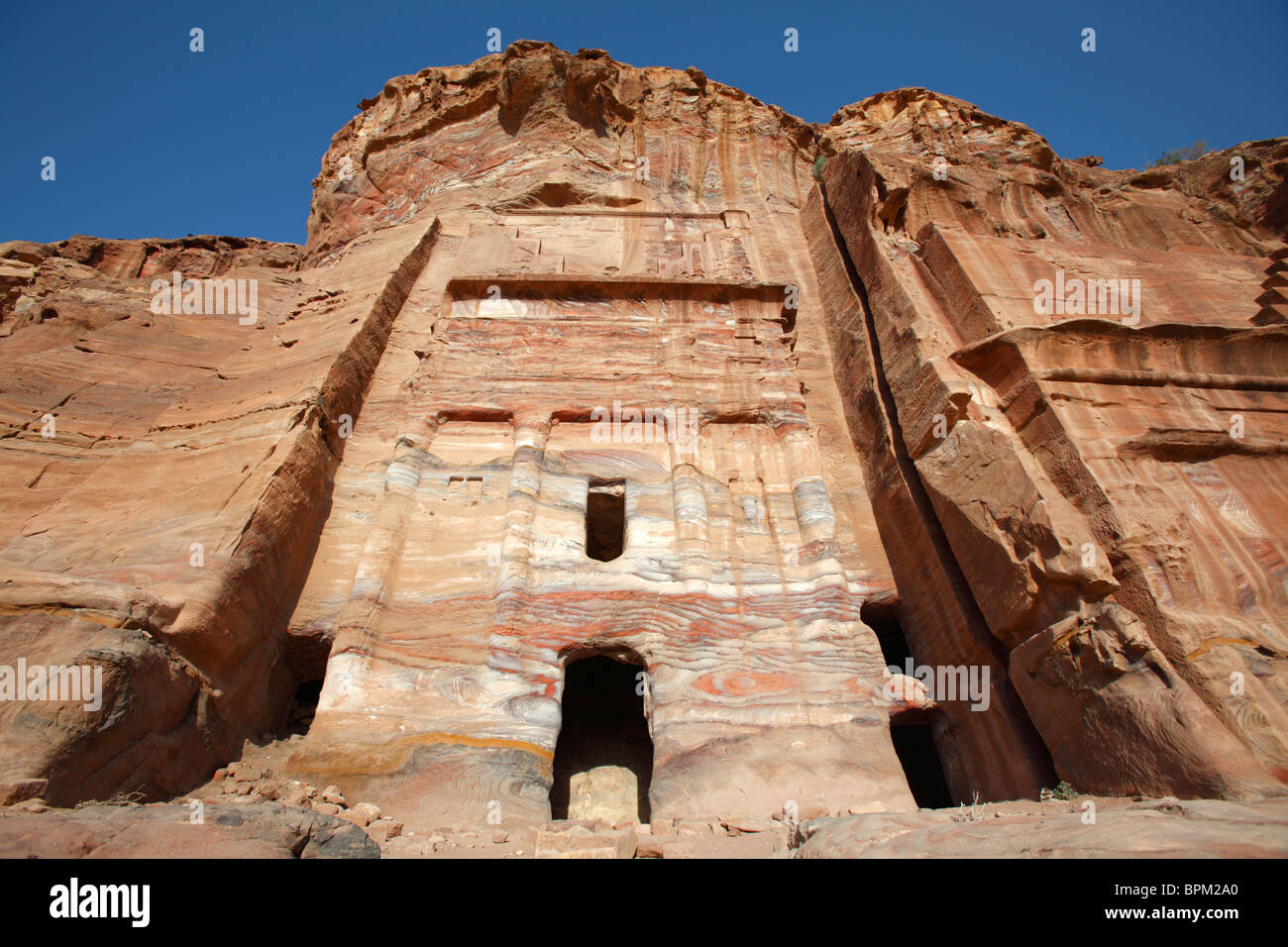 Petra the silk tomb hi-res stock photography and images - Alamy
