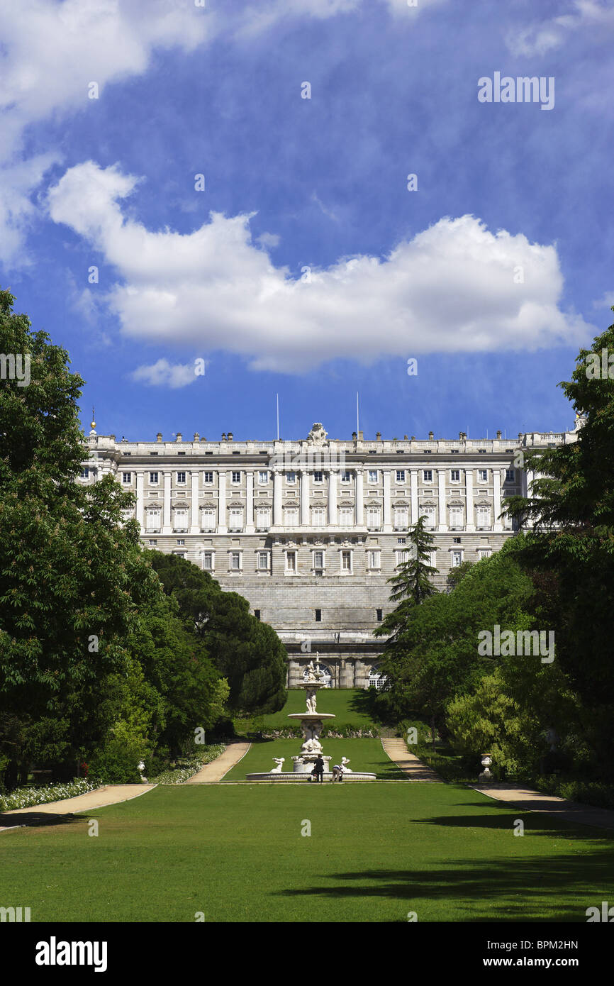 Palacio Real de Madrid, the biggest palace in Europe, Madrid, Spain ...
