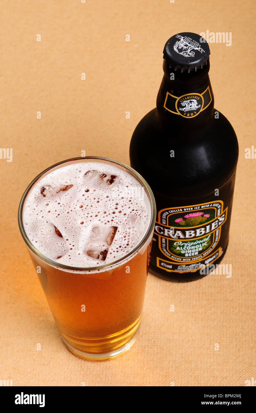 Crabbie's Original Ginger Beer Stock Photo - Alamy
