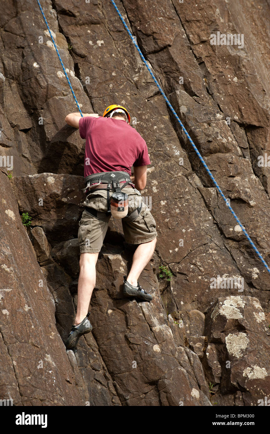 Control Climb Climber Climbing High Resolution Stock Photography and ...