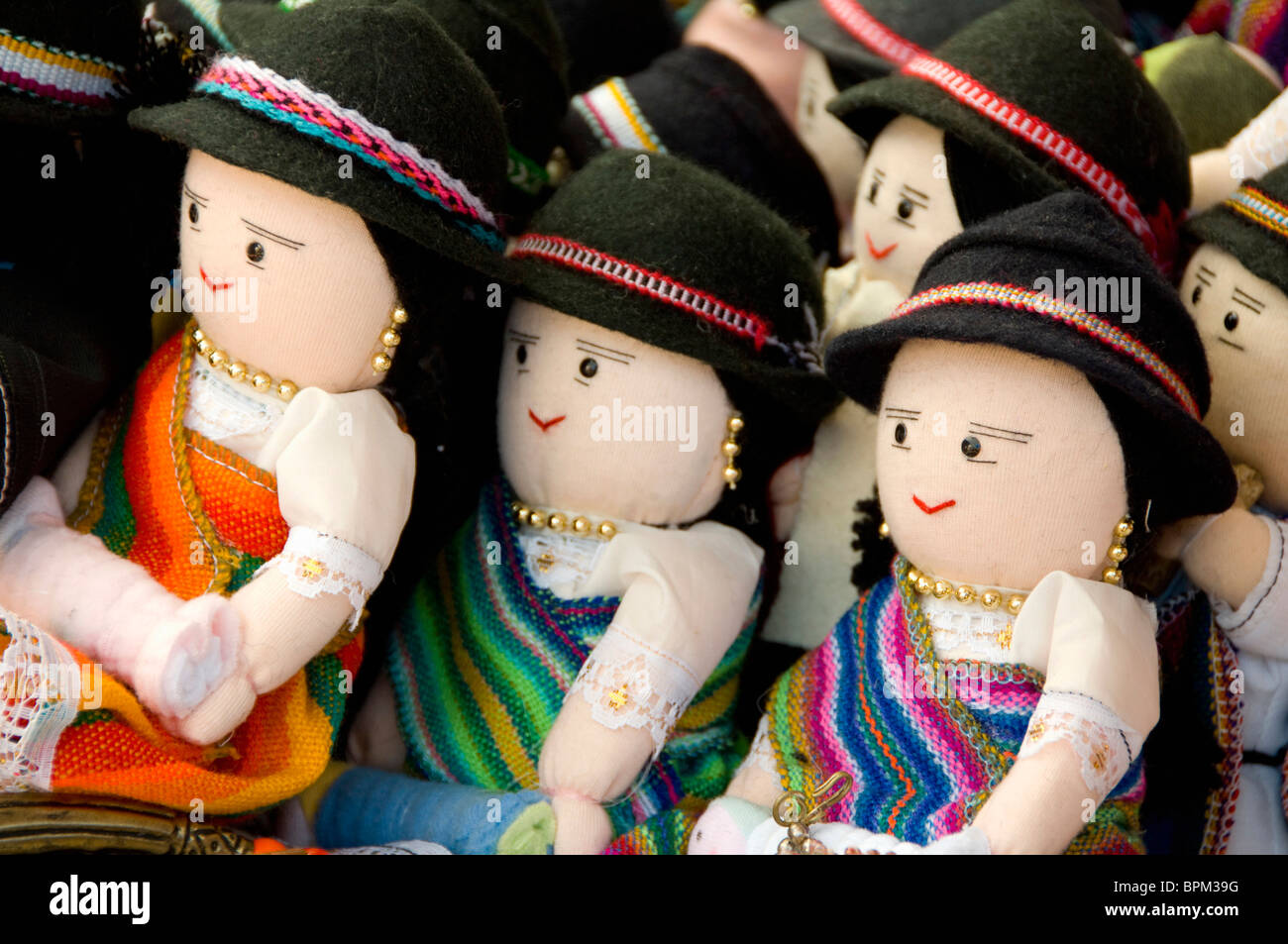 Ecuador. Famous Otavalo Market which dates back to pre-Inca times ...