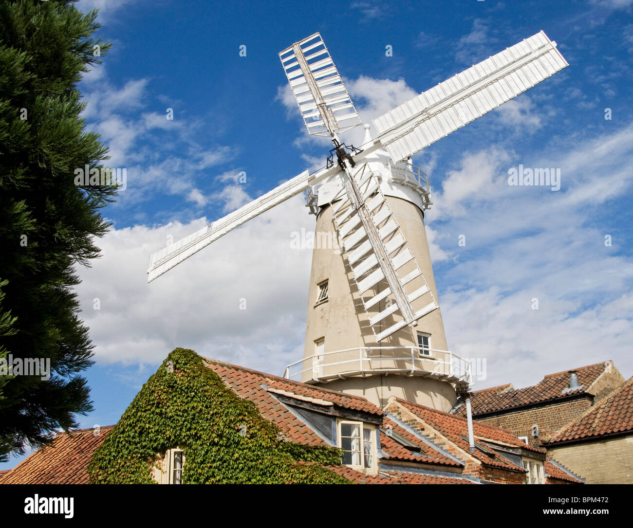 Denver Windmill Norfolk 4 Stock Photo - Alamy