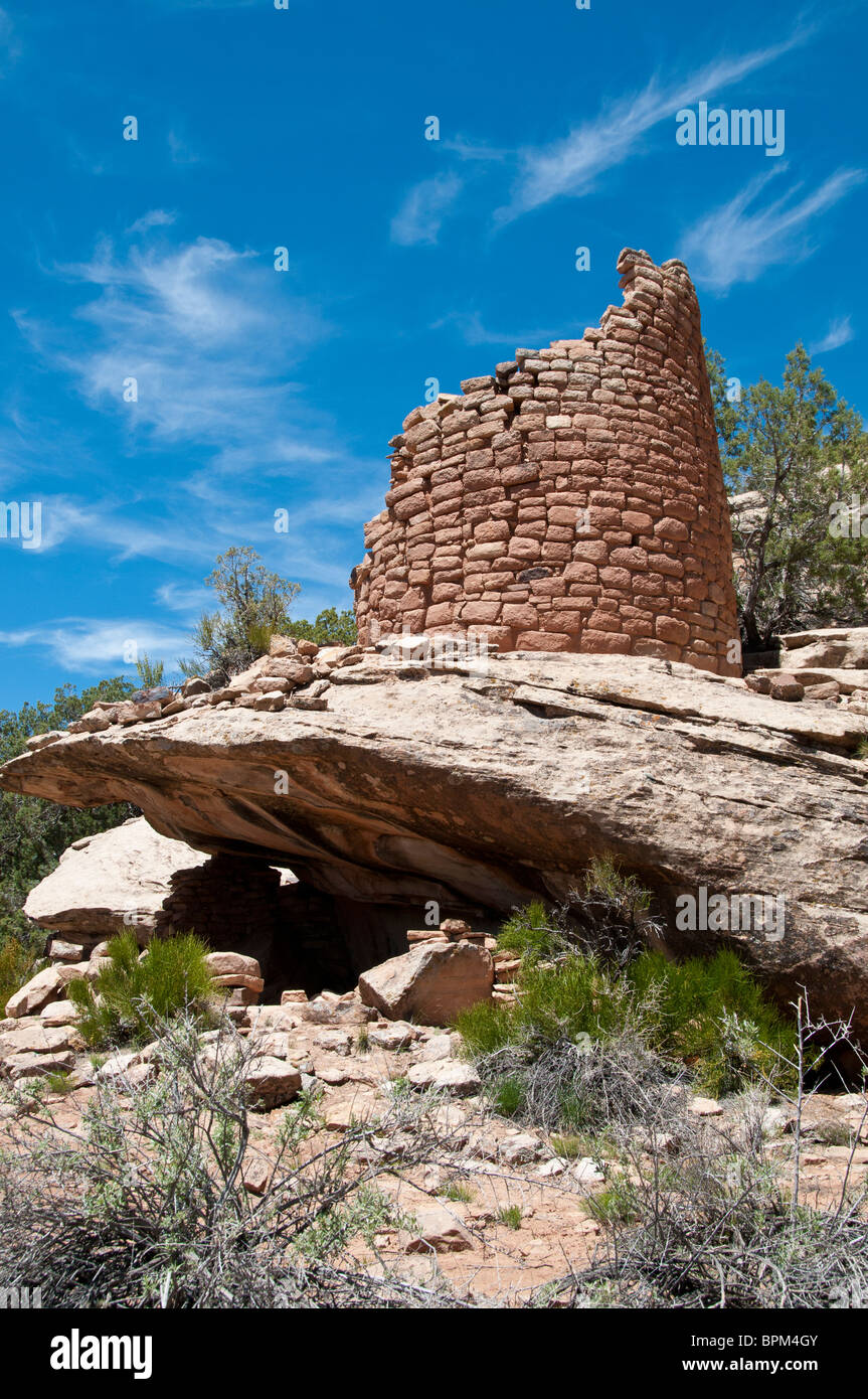 Painted Hand Pueblo ruins, Canyons of the Ancients National Monument ...