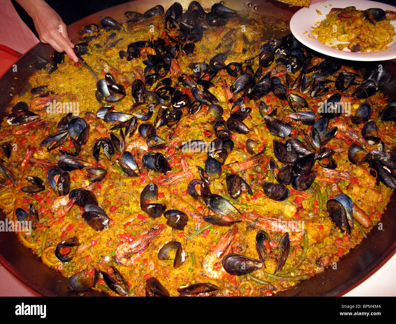 Traditional Paella, Spain and France Stock Photo - Alamy