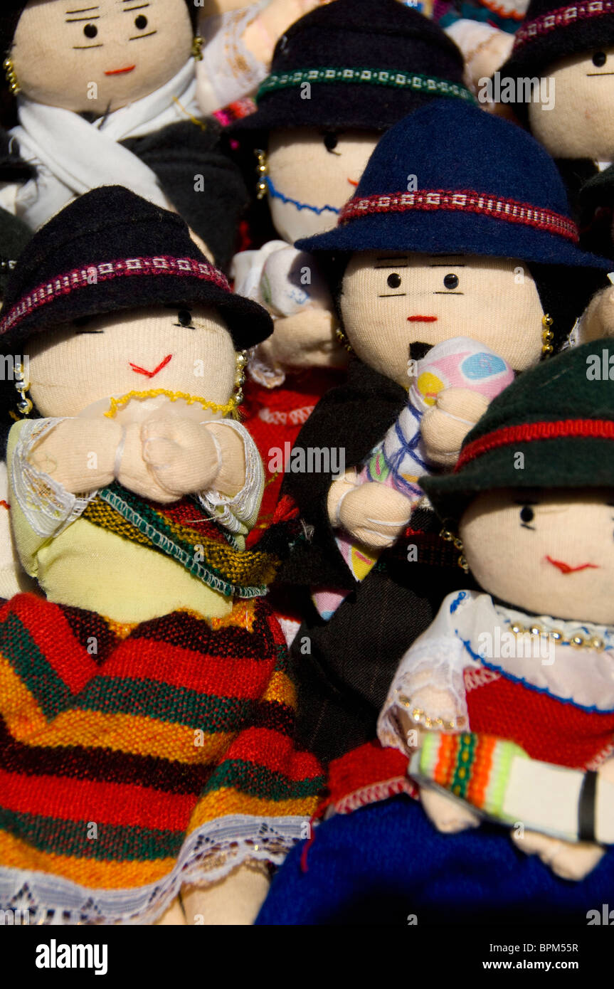 Ecuador. Famous Otavalo Market which dates back to pre-Inca times ...