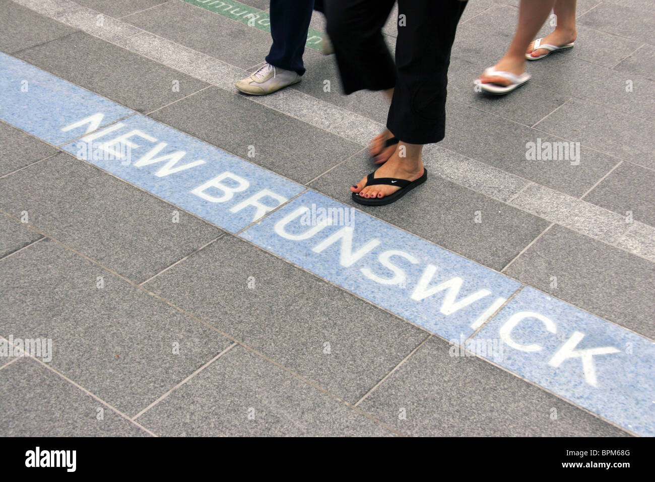 Sign new brunswick hi-res stock photography and images - Alamy