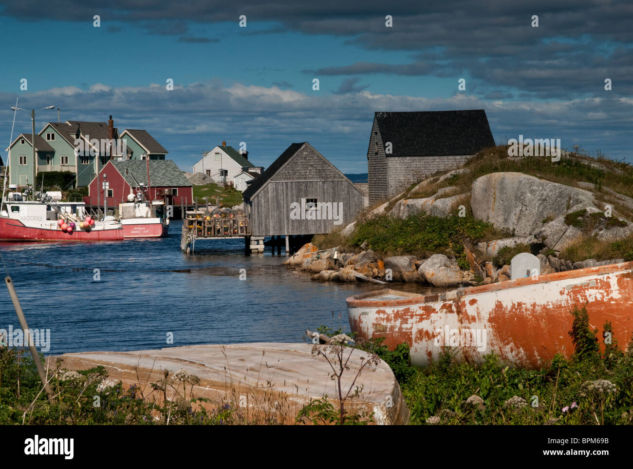 Peggy's Cove, Nova Scotia Stock Photo - Alamy