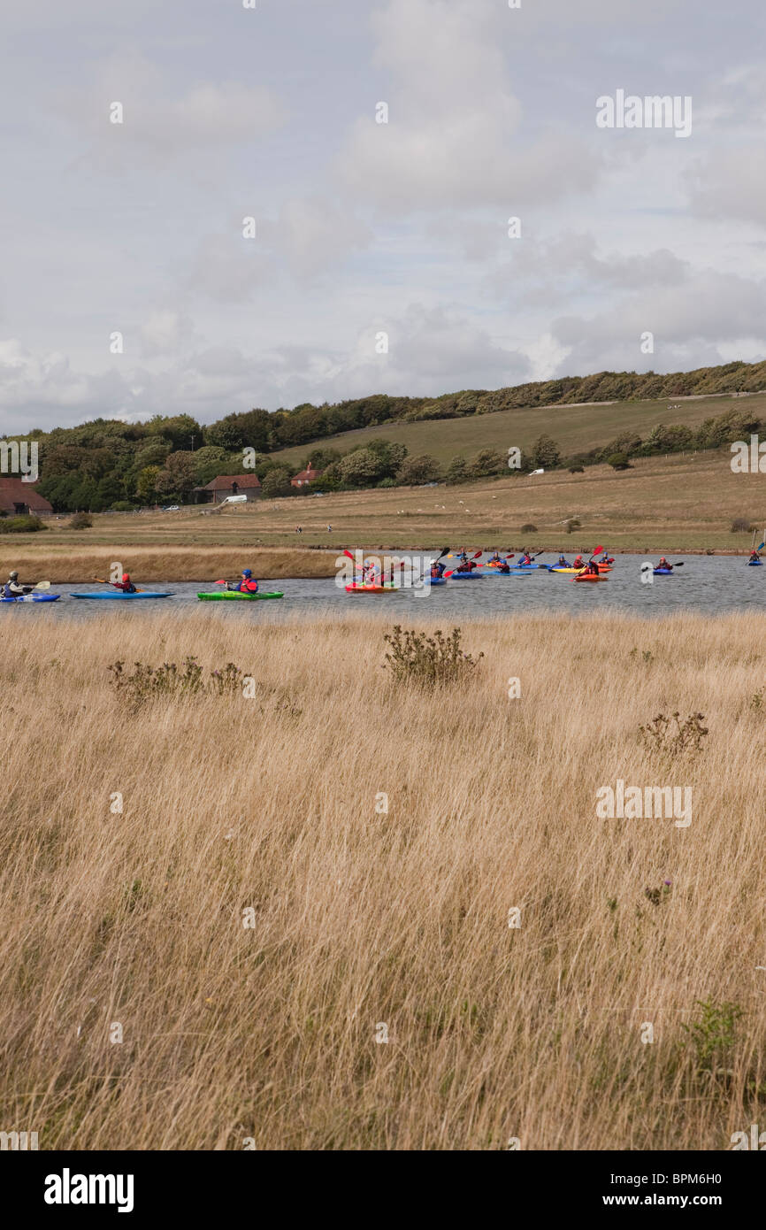 Canoeing on the River Cuckmere Stock Photo - Alamy