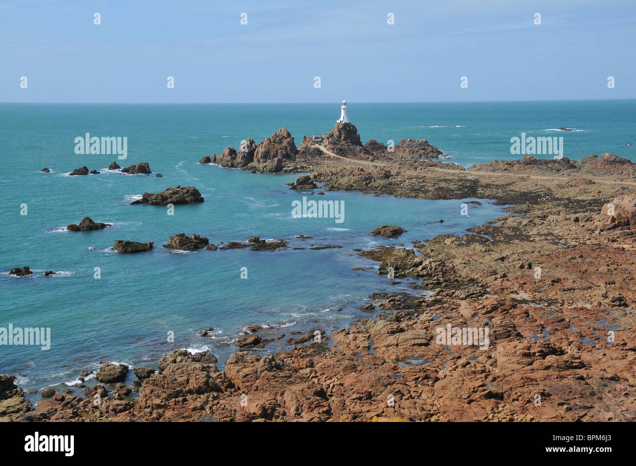 Corbiere Lighthouse, Jersey Stock Photo - Alamy