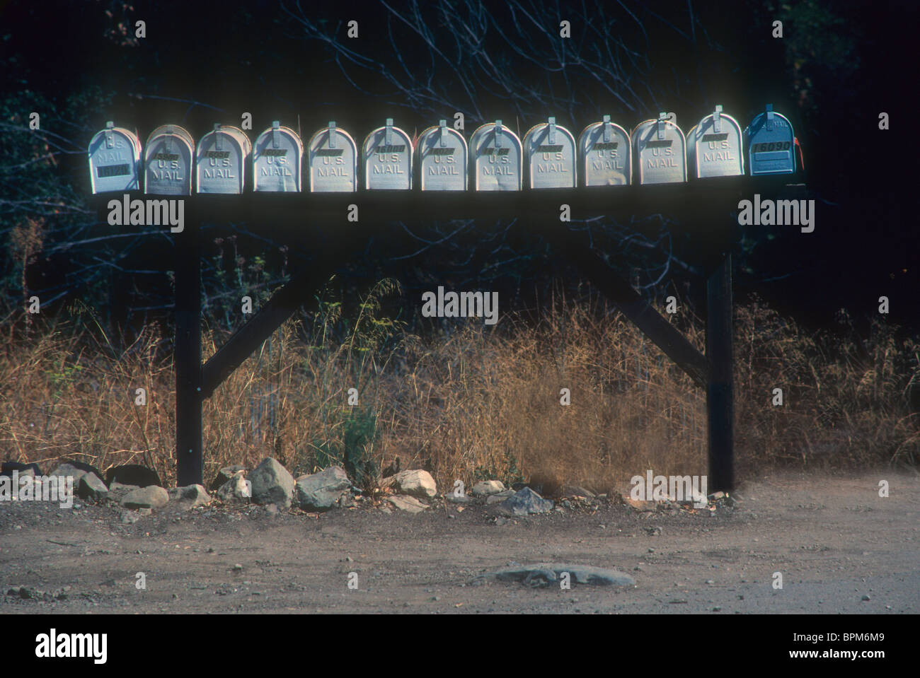 Rural delivery box hi-res stock photography and images - Alamy
