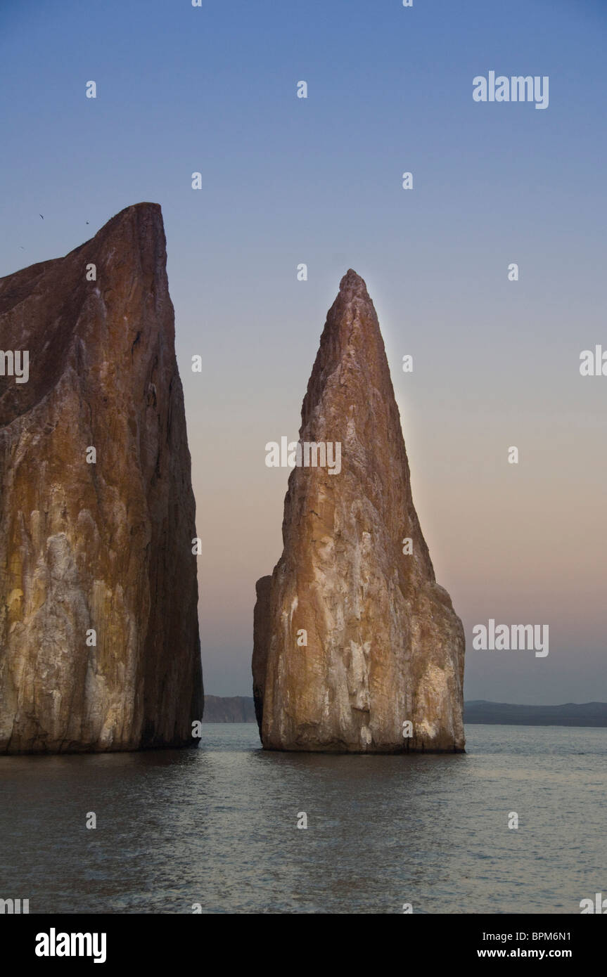 Ecuador, Galapagos. Kicker Rock aka Leon Dormido (sleeping lion) is the ...