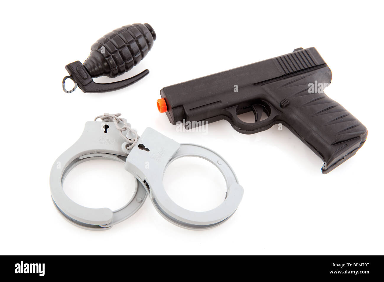 Police equipment gun hi-res stock photography and images - Alamy