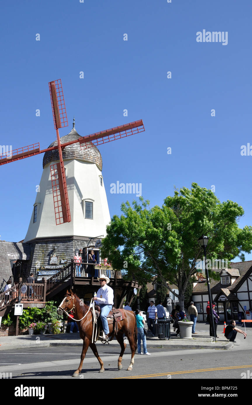 Cowboy parade, Solvang, California, USA Stock Photo - Alamy