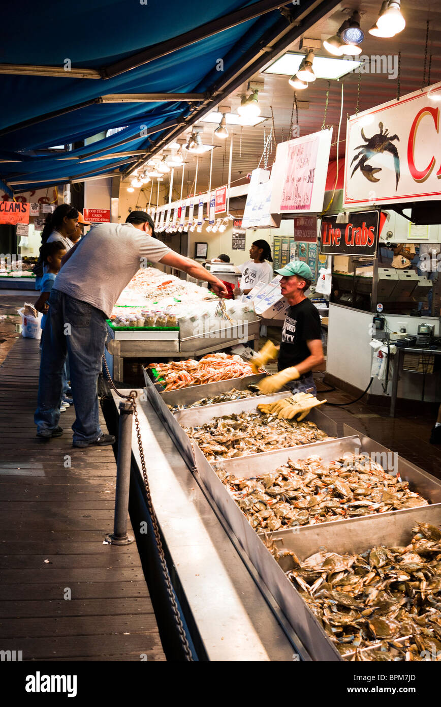 WASHINGTON DC, USA - Night shots of Washington DC's Maine Avenue Fish ...