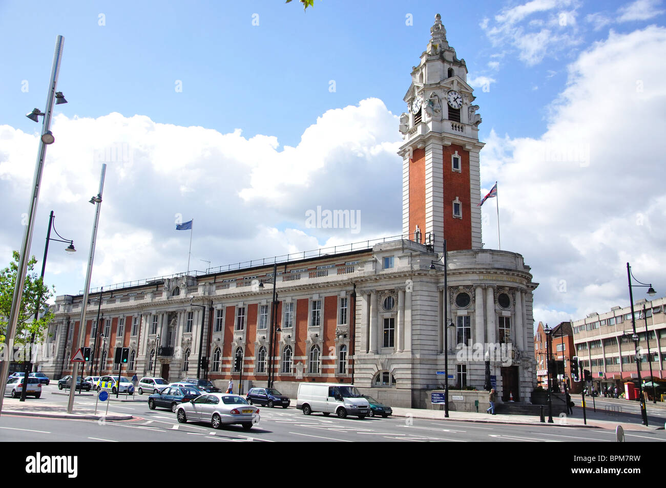 Lambeth Town Hall, Brixton Hill, Brixton, London Borough of Lambeth ...