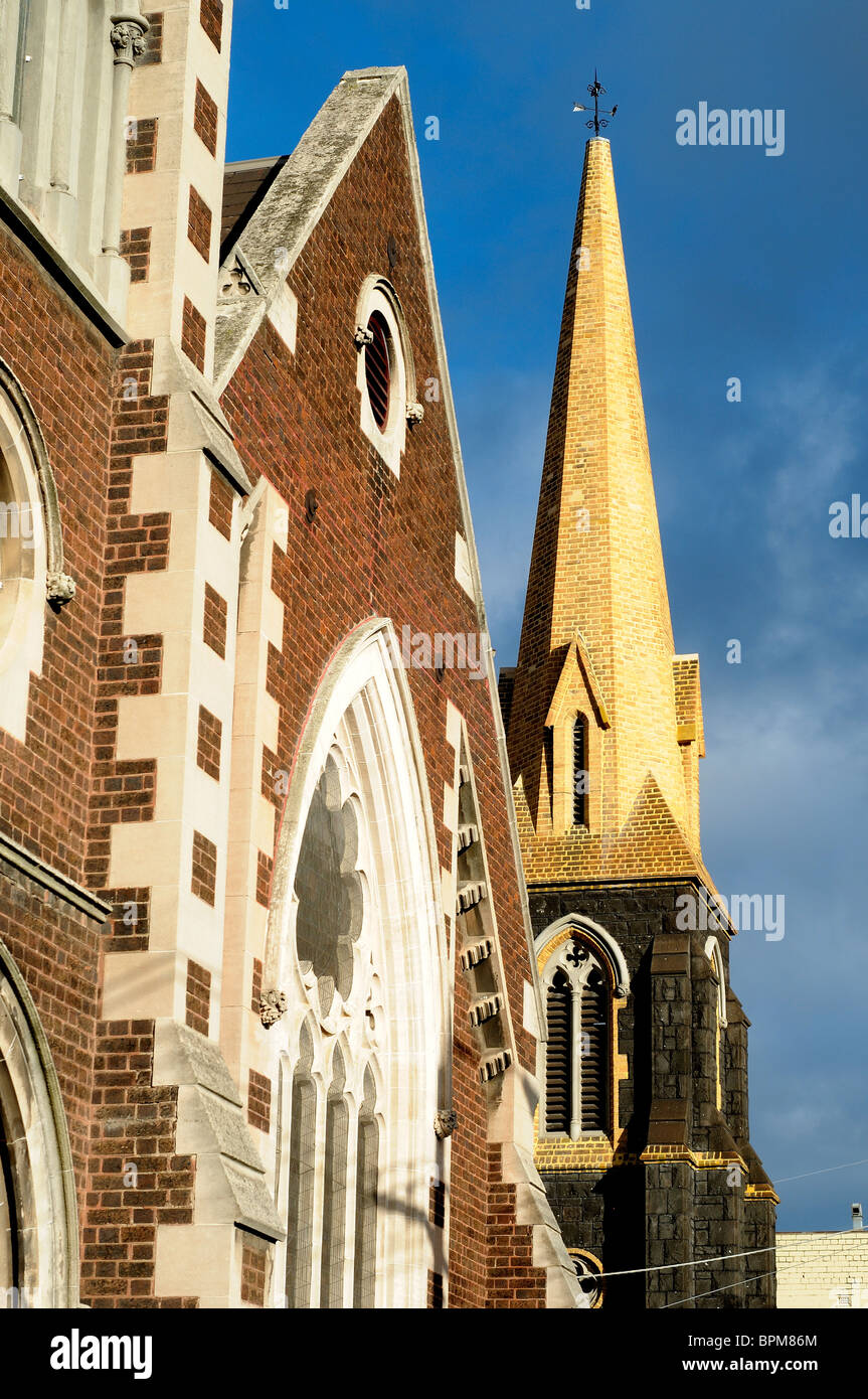 Brunswick heritage architecture church christian spire hi-res stock ...