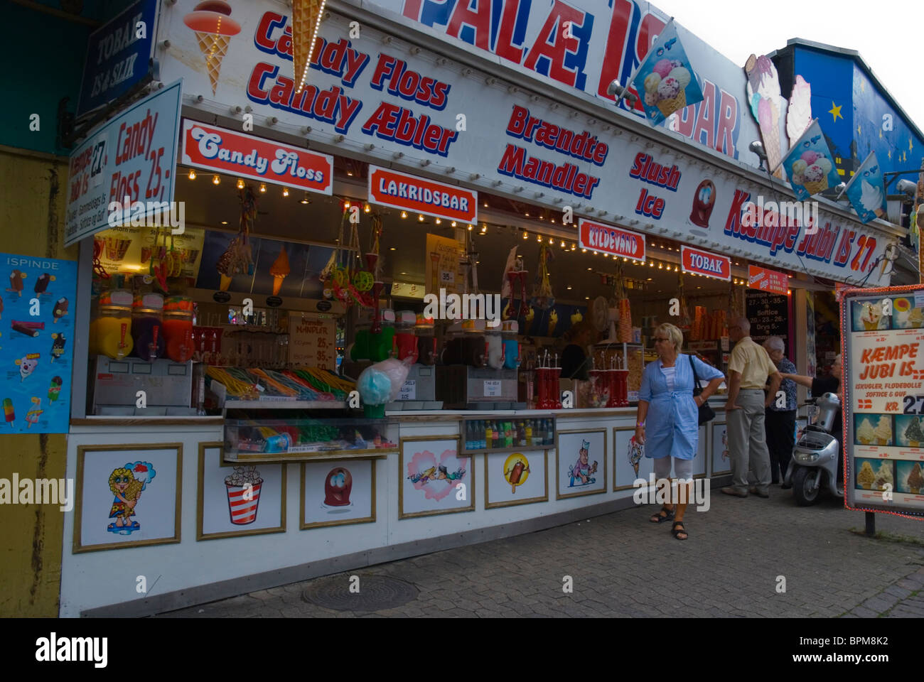 Bakken amusement park Klampenborg near Copenhagen Denmark Europe Stock ...