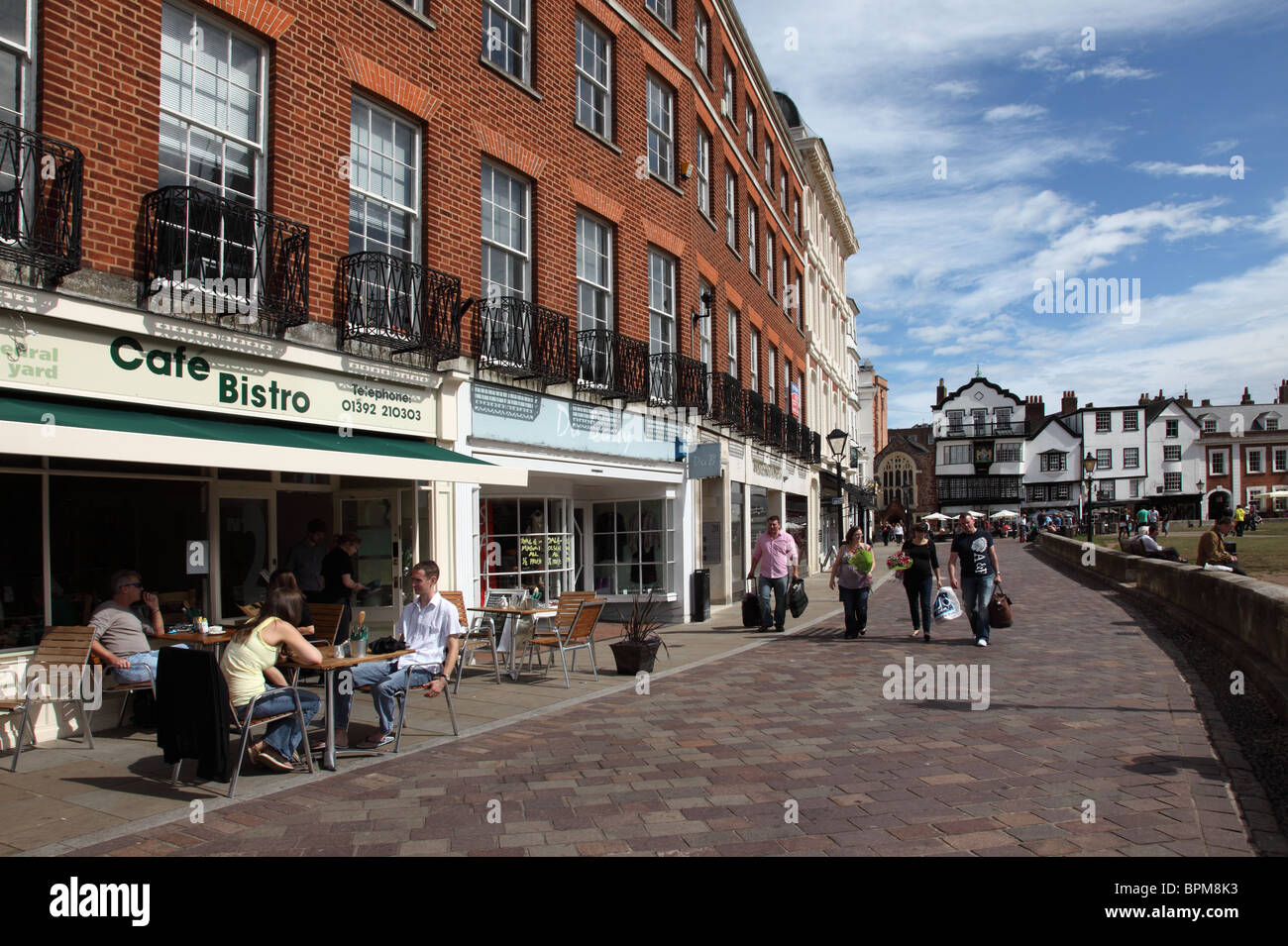 Exeter Devon Shopping Stock Photos & Exeter Devon Shopping Stock Images ...