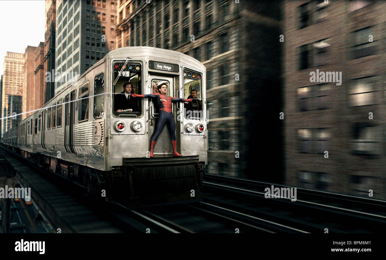Tobey Maguire Spider Man Ii Spiderman High Resolution Stock Photography ...