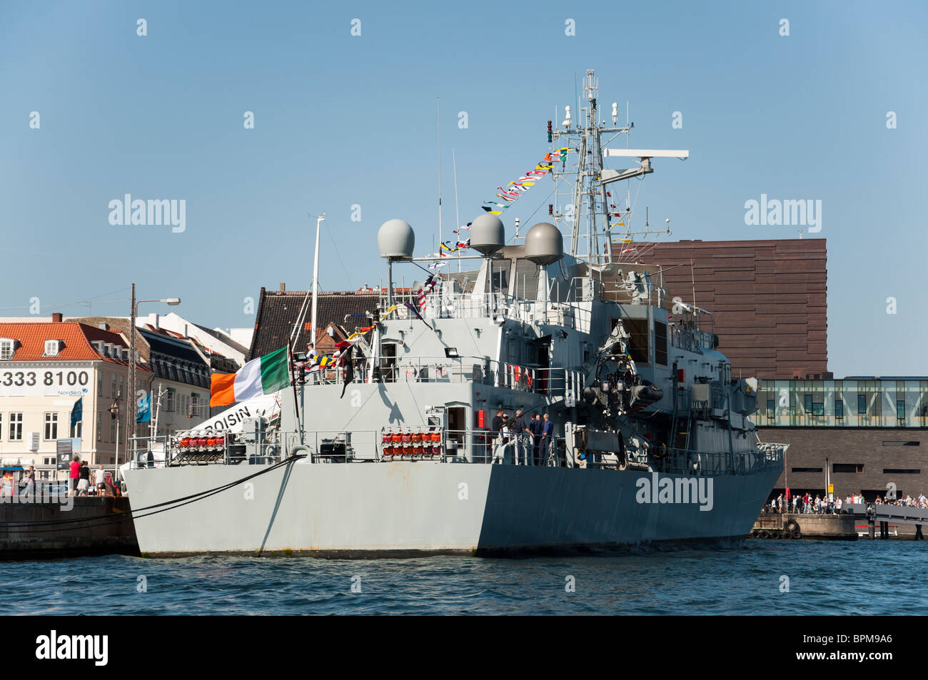 A navy ship in Copenhagen, Denmark Stock Photo - Alamy