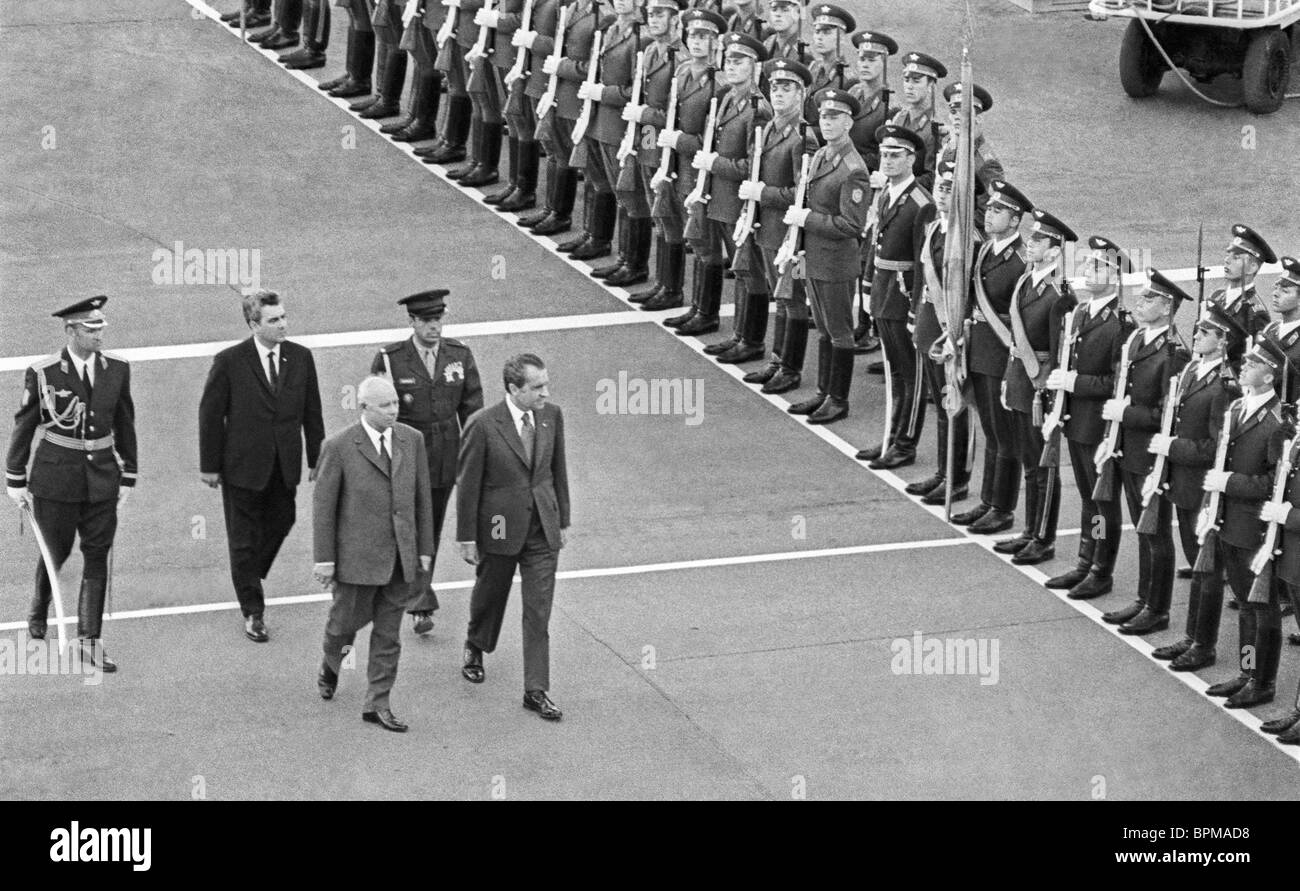 Richard Nixon Visit To Ussr High Resolution Stock Photography and ...