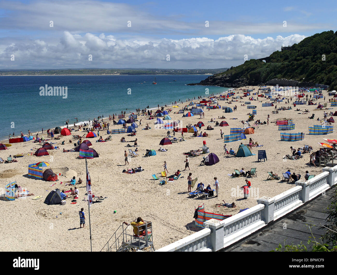 Carbis Bay beach Cornwall UK Stock Photo - Alamy