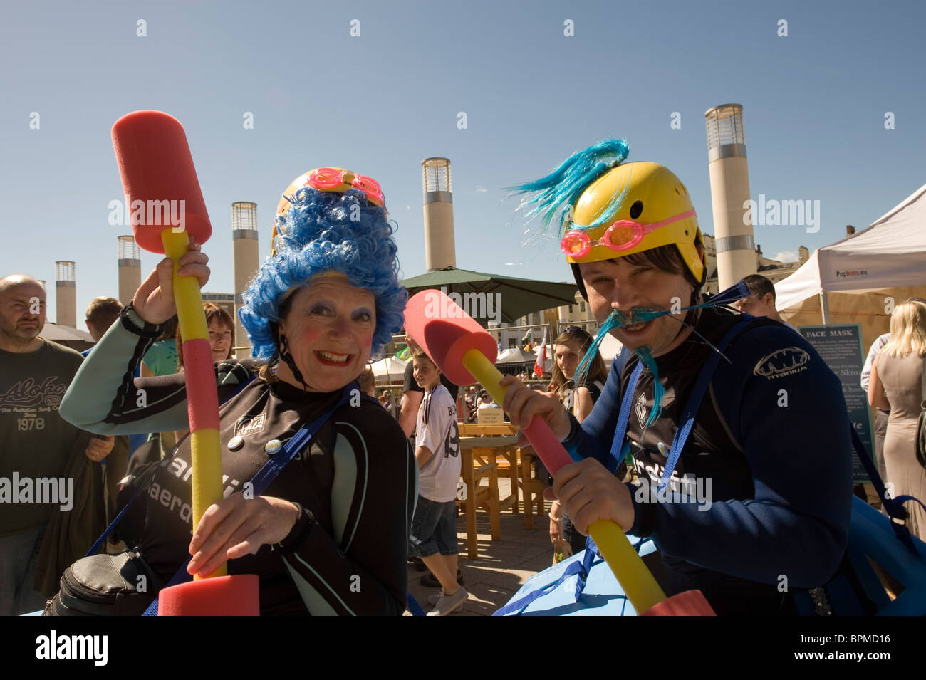 festival Cardiff Bay Wales UK Great Britain day out travel Stock Photo ...