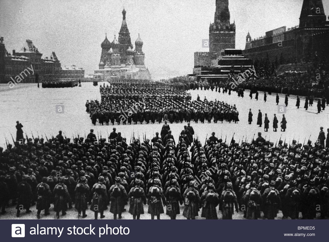 November 7 Parade In Red Square Stock Photos & November 7 Parade In Red ...