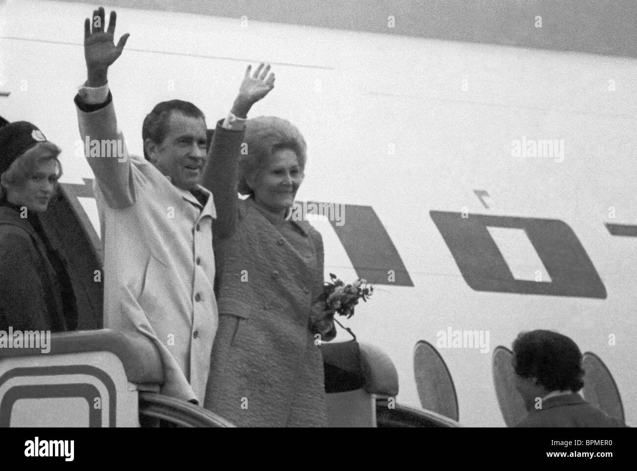 Richard Nixon Visit High Resolution Stock Photography and Images - Alamy