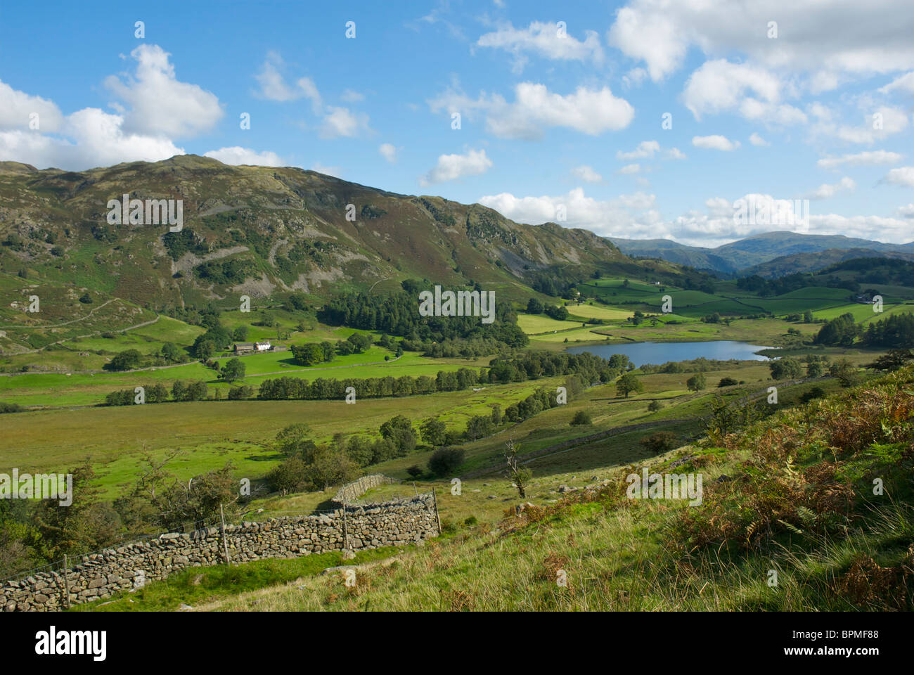 Little Langdale Tarn, Little Langdale, Lake District National Park ...