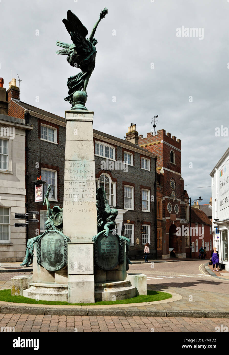 Lewes War memorial Stock Photo - Alamy