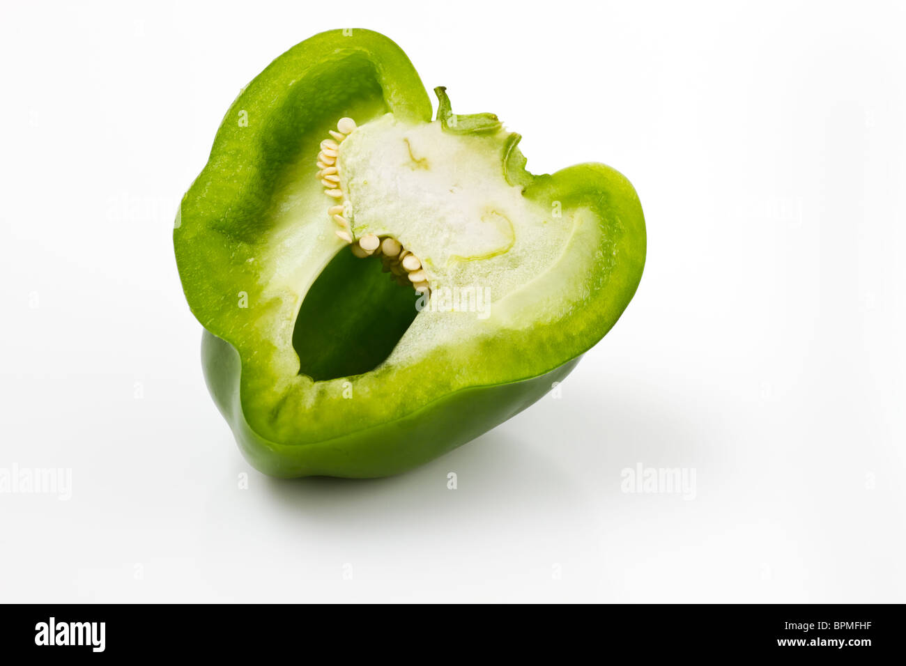 Seeds of capsicum Cut Out Stock Images & Pictures - Alamy