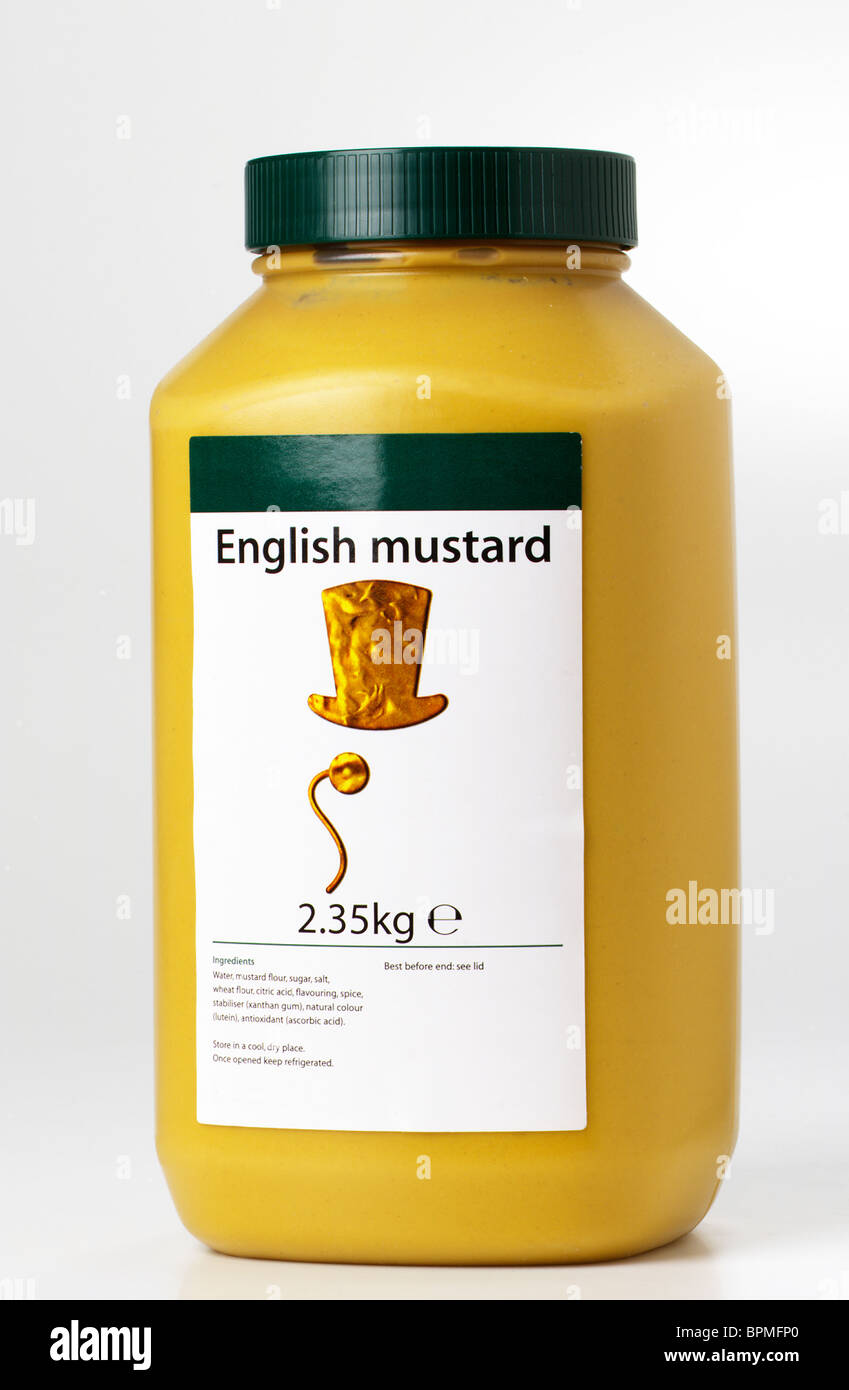 English mustard jar hi-res stock photography and images - Alamy