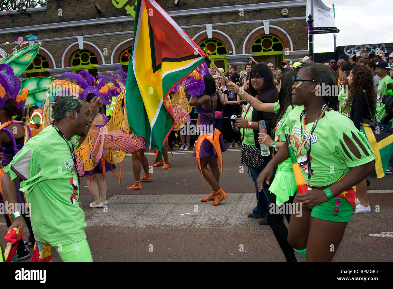 dress dancer costume Caribbean carnival dancing Stock Photo - Alamy