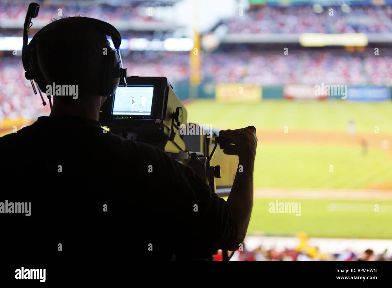 Baseball match between the Phillies and the Atlanta Braves ...