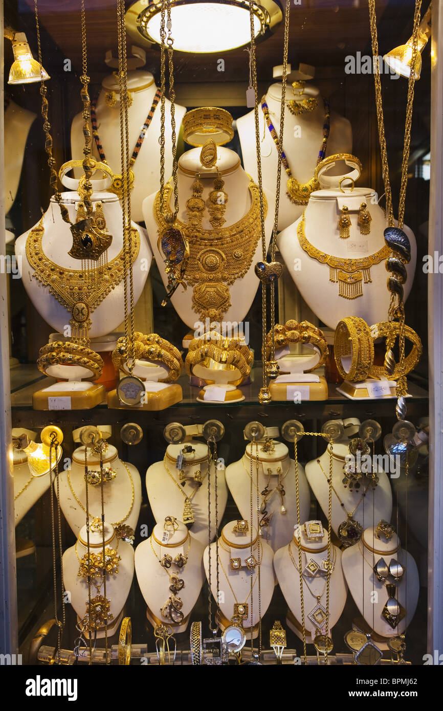 Jeweller's shop in the Medina, Old Town, Tripoli, Libya, Africa Stock ...
