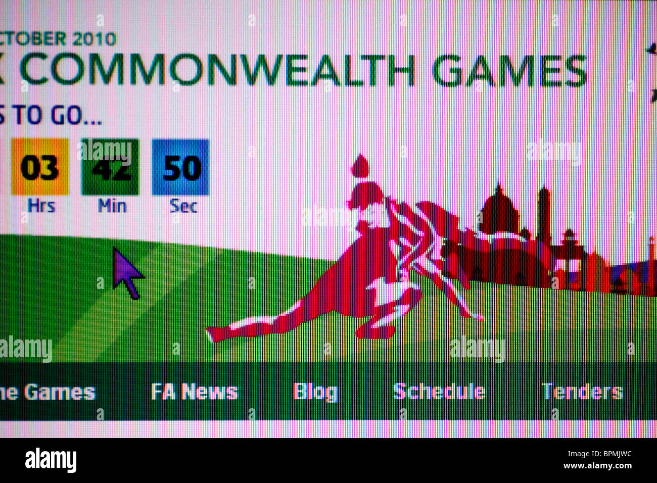 Games delhi hi-res stock photography and images - Alamy