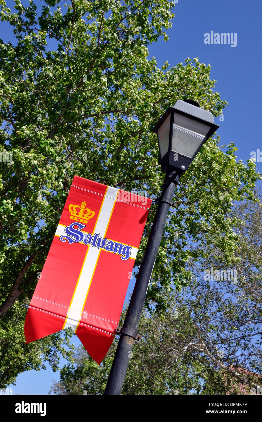 Solvang california flag hi-res stock photography and images - Alamy