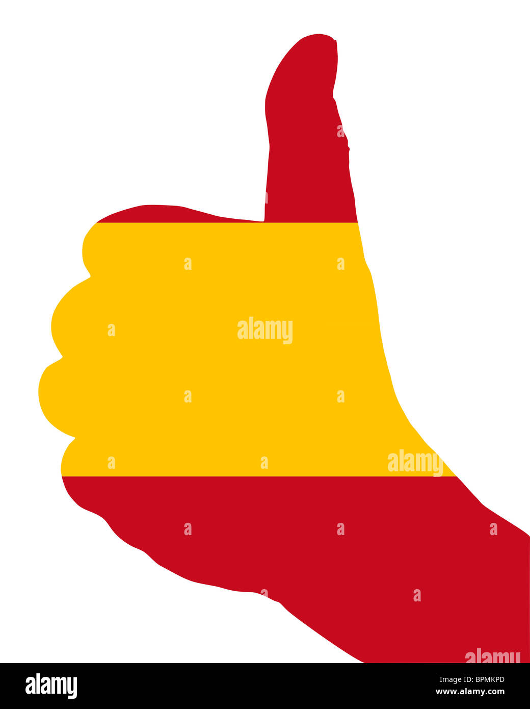 Spanish finger signal Stock Photo - Alamy