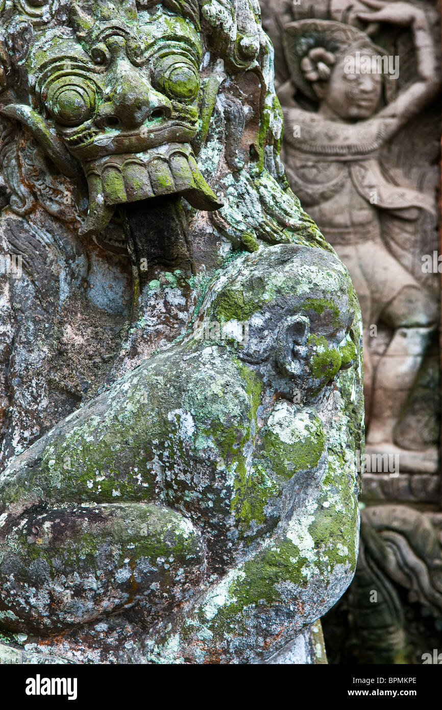 Statue in Bali Indonesia Stock Photo - Alamy