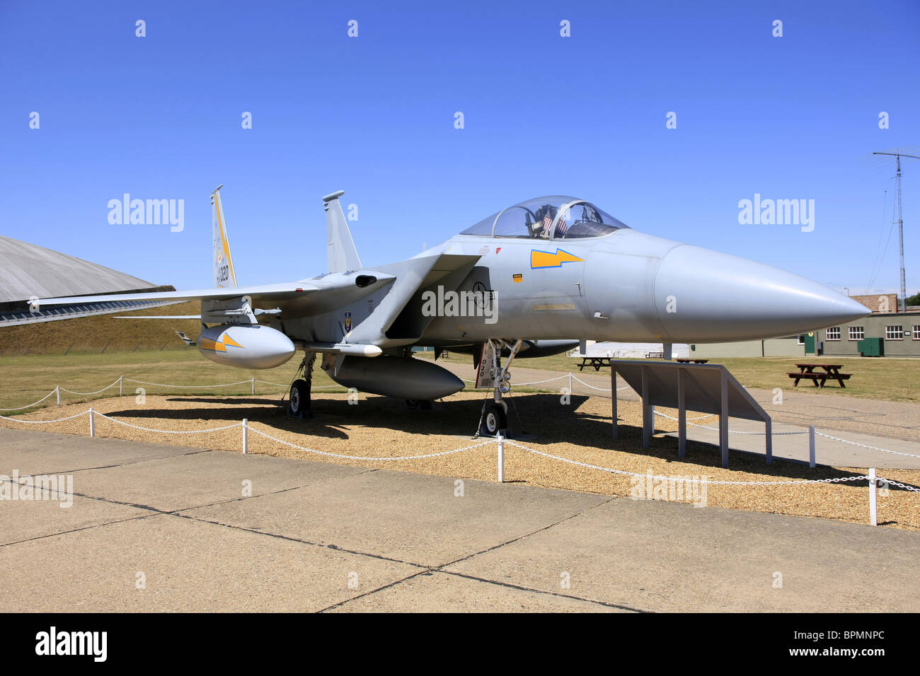 An F-15 Eagle jet Fighter of the USAF Tactical Air Command Stock Photo ...