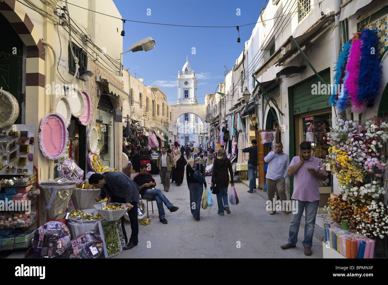 Libya tripoli shop in medina hi-res stock photography and images - Alamy