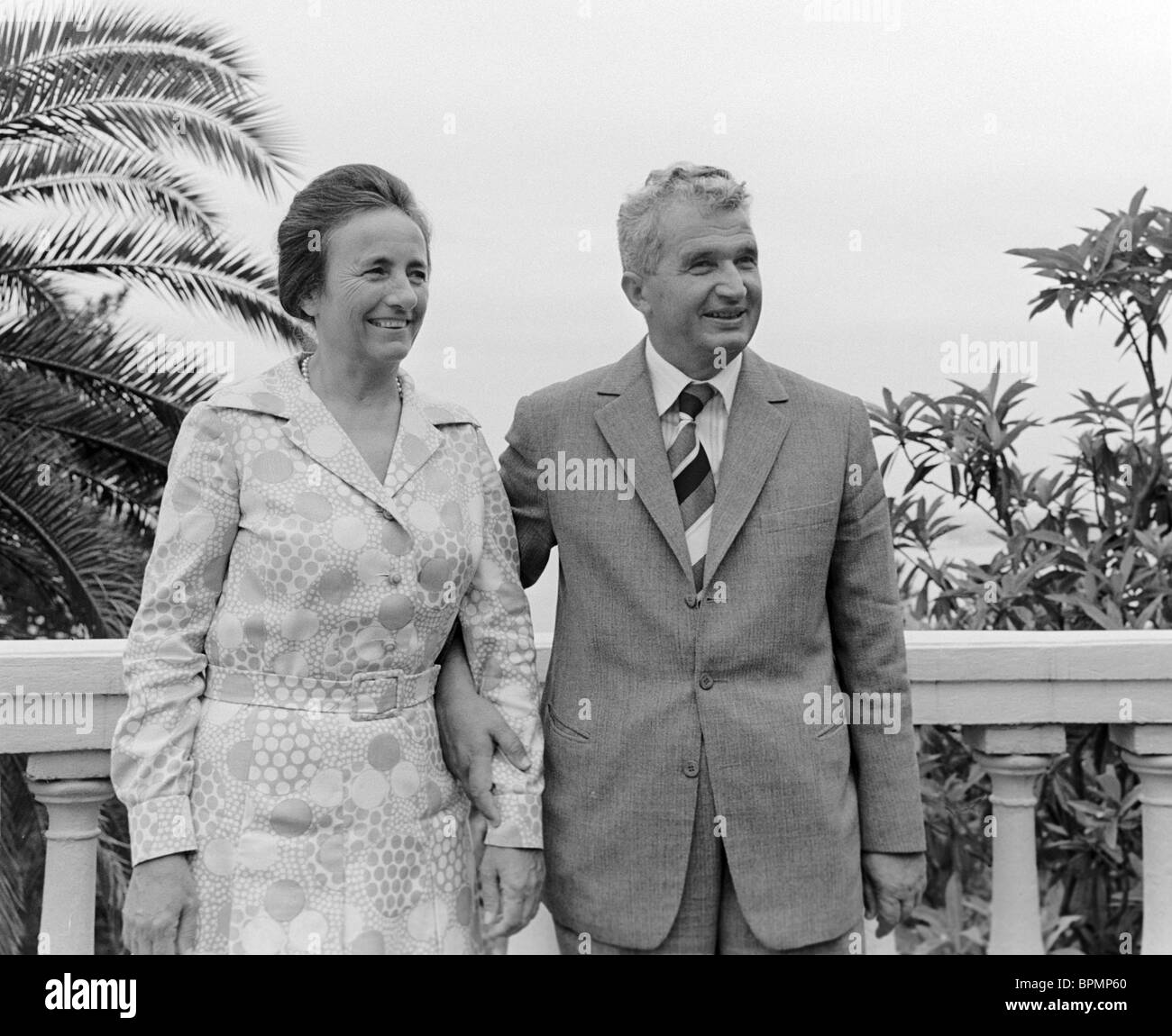 Nicolae And Elena Ceausescu Black and White Stock Photos & Images - Alamy