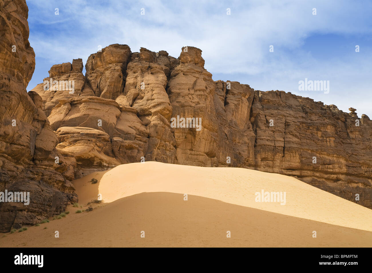Tadrart Valley, Akakus mountains, Libya, Sahara, North Africa Stock ...